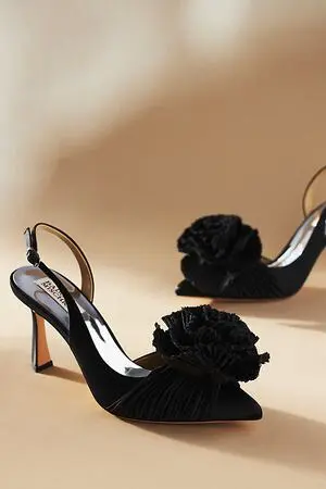 Badgley Mischka Blaire Rosette Heels