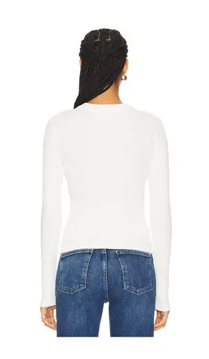 Citizens Of Humanity Varra Henley In White - Pashmina