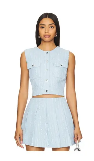 Women's Tweed Blouses with Pockets
