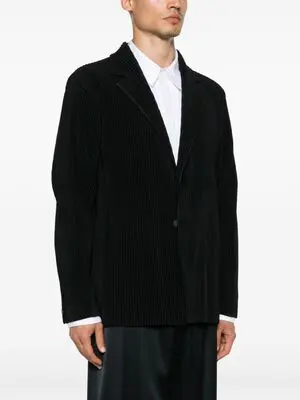 Issey Miyake Plissé Blazer - Black