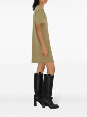 Burberry Equestrian Knight Motif Cotton Dress
