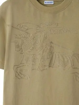 Burberry Equestrian Knight Motif Cotton Dress