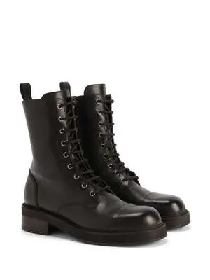 GIUSEPPE ZANOTTI Toluse Leather Ankle Boots