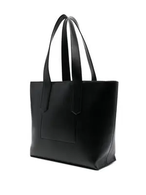 Just Cavalli Snake Appliqué Tote Bag - Black