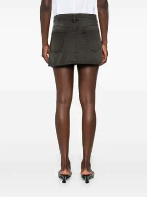 Coperni Denim Mini Wrap Skirt