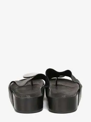 UMA WANG Leather Flip Flops