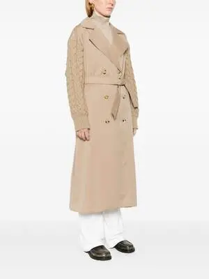 Max Mara Water-repellent Gabardine Trench Coat