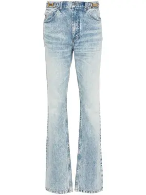 Stella McCartney Clasp-embellished Tapered Jeans