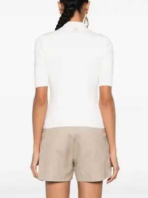 TWINSET Cut-out Studded Sweater