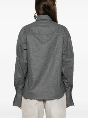 Attico Eliza Shirt - Grey