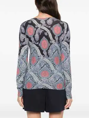 Etro Paisley-print Cardigan