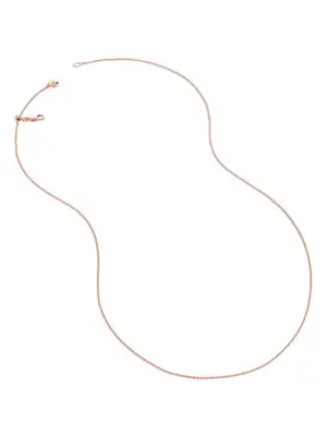 Monica Vinader Fine Chain Necklace - Pink