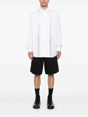 Valentino Garavani Scallop-detail Shirt - White