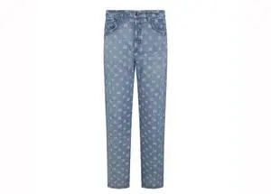 Amiri Ma Paisley Jacquard Jeans - Blue
