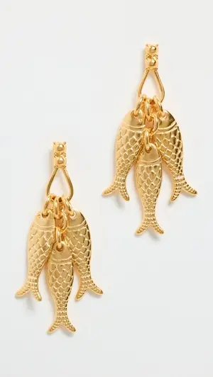 Brinker & Eliza School Of Fish Dangle Earrings