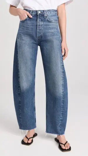 AGOLDE Luna High-rise Jeans - Split
