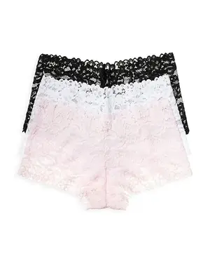 Honeydew Intimates Natalya Tanga, 3 Pack - Black/white/cotton Candy