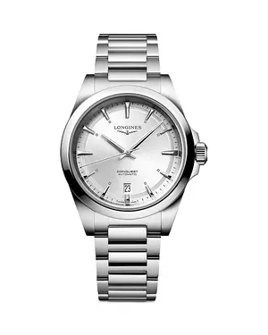 LONGINES Conquest Sunray Watch - Silver