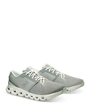 On X 4 Athletic Sneakers - Tin/iceberg
