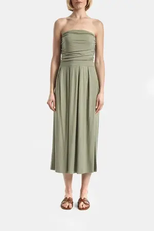 CAPSULE 121 The Ida Strapless Midi Dress