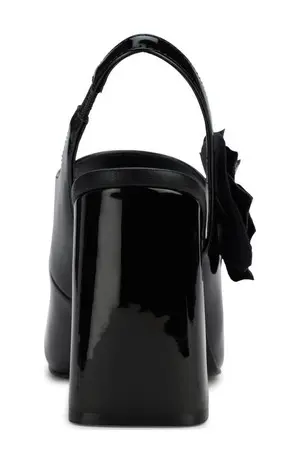 Karl Lagerfeld Paris Pierra Slingback Pumps - Black