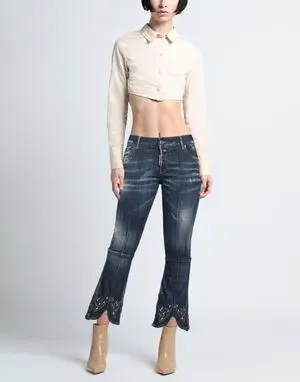 Dsquared2 Boot-cut Jeans With Embroidered Detailing