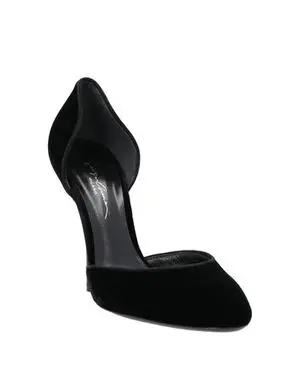 Giorgio Armani Pumps In Velvet With Piped Trims
