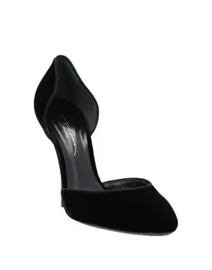 Giorgio Armani Pumps In Velvet With Piped Trims