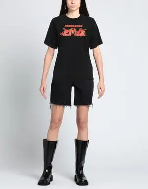 Dsquared2 Printed T-shirt - Black
