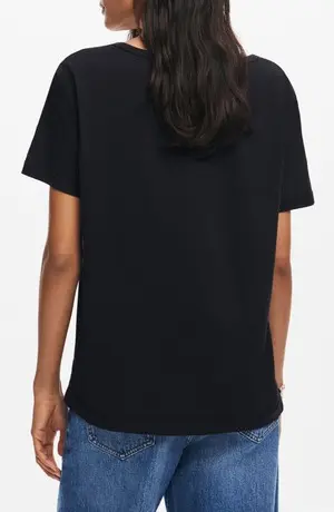 Desigual Vini Floral Graphic T-shirt