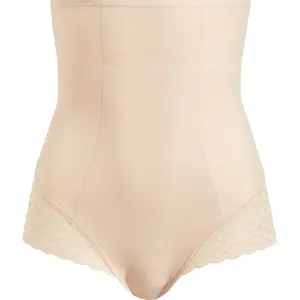 Simone Perele Subtile High Waist Shaper Briefs - Peau Rose