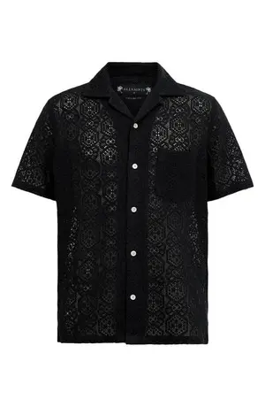 ALLSAINTS Harden Lace Camp Shirt
