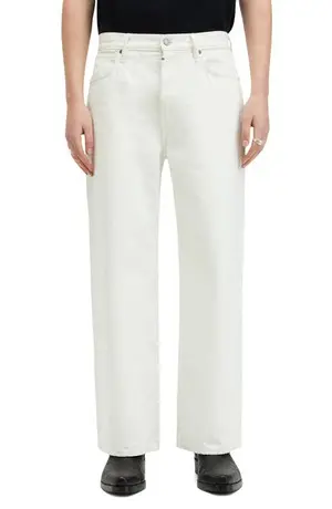 ALLSAINTS Lenny Straight Leg Jeans - White