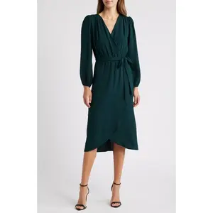 Connected Apparel Tie Detailed Day Dresses