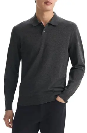THEORY Goris Long Sleeve Polo