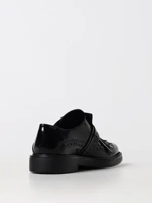 TOD'S Patent Fringe Monk Strap Oxford Shoes