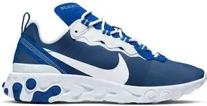 Nike React Element 55 Sneakers Game Royal/white
