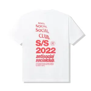 ANTI SOCIAL SOCIAL CLUB Link In Bio T-shirt - White