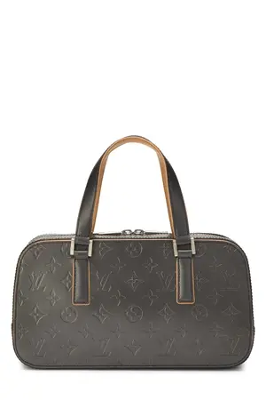 LOUIS VUITTON Vernis Mat Shelton Handbag