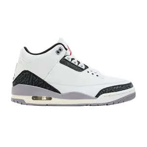 JORDAN 3 Retro Cement Grey - White