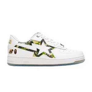A BATHING APE Bored Ape Yacht Club X Sta 2 Sneakers - White