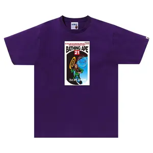 A BATHING APE By Bathing Ape Tee - Purple