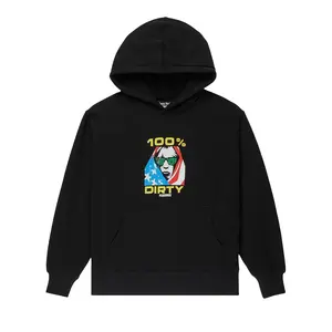 PLEASURES Dirty Hoodie - Black