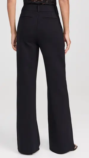 Commando Neoprene Ceo Wide Leg Trousers - Black