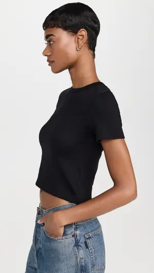 Joe's Jeans The Baby Tee - Black