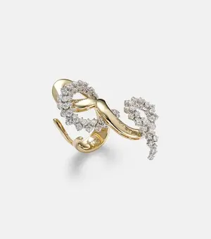 Yeprem 18kt White And Yellow Diamond Ring