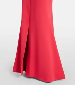 Elie Saab Gathered Embellished Gown