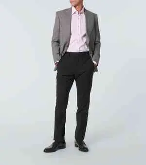 TOM FORD Cotton Poplin Shirt - Pink