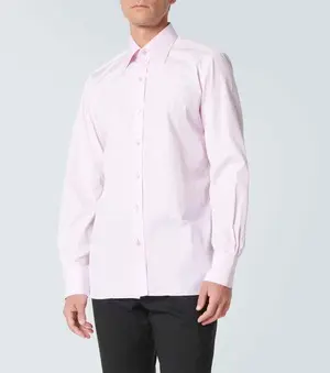 TOM FORD Cotton Poplin Shirt - Pink