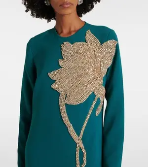 Costarellos Elea Embellished Gown